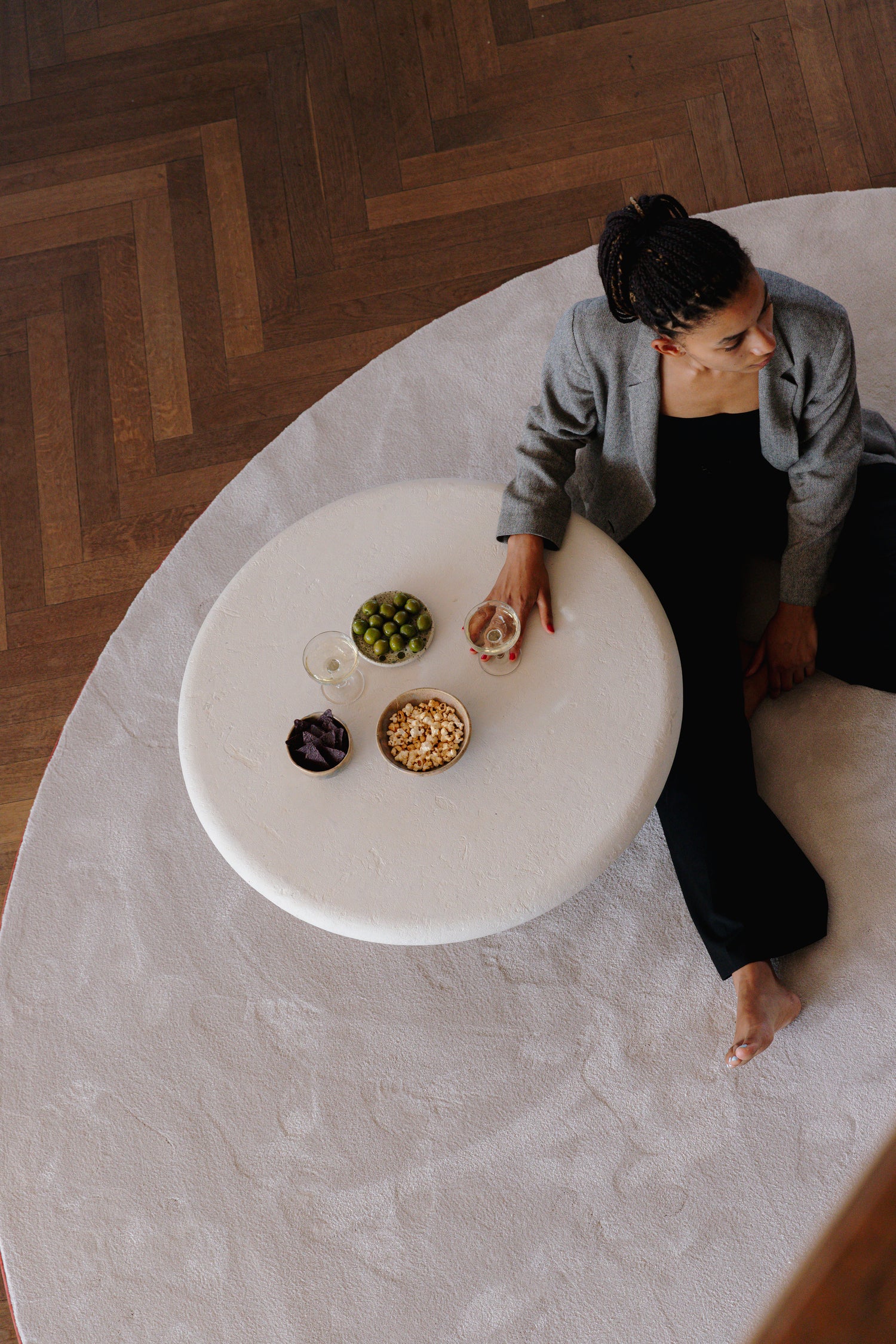 Maison Forton - Interior inspiration pebbles carpets | Maison Forton